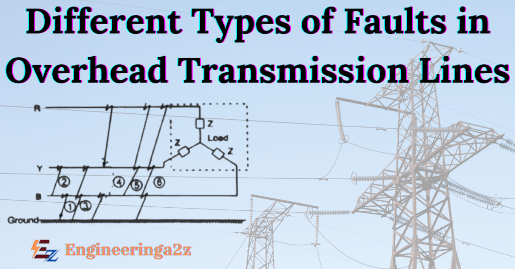 Different Types of Faults in Overhead Transmission Lines.