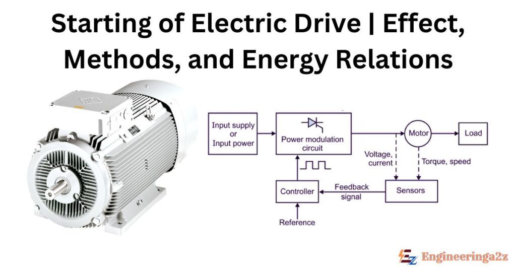 Starting of Electric Drive | Effect, Methods, and Energy Relations - Engineeringa2z