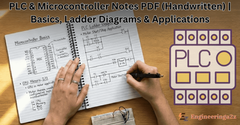 PLC and Microcontroller Notes PDF (Handwritten)